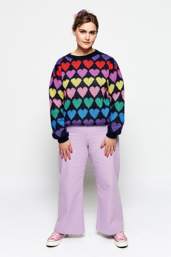 Cathy multico sweater - Mohair sweater