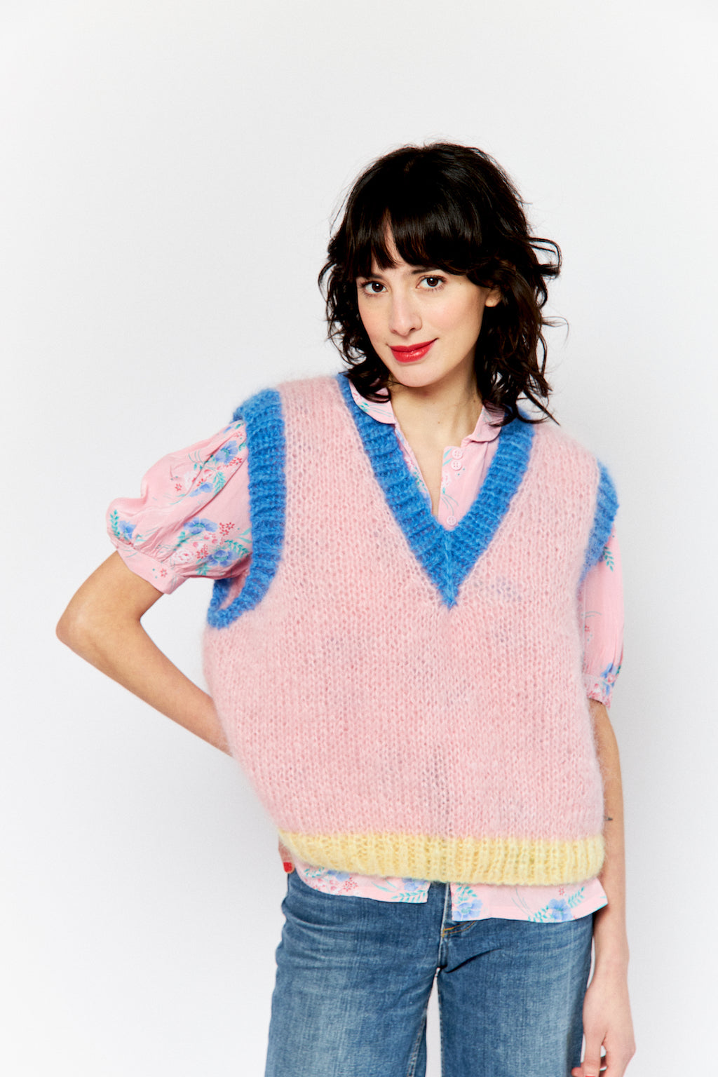 Inès sweater - Pattern and balls
