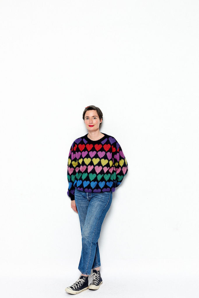 Cathy multico sweater - Mohair sweater