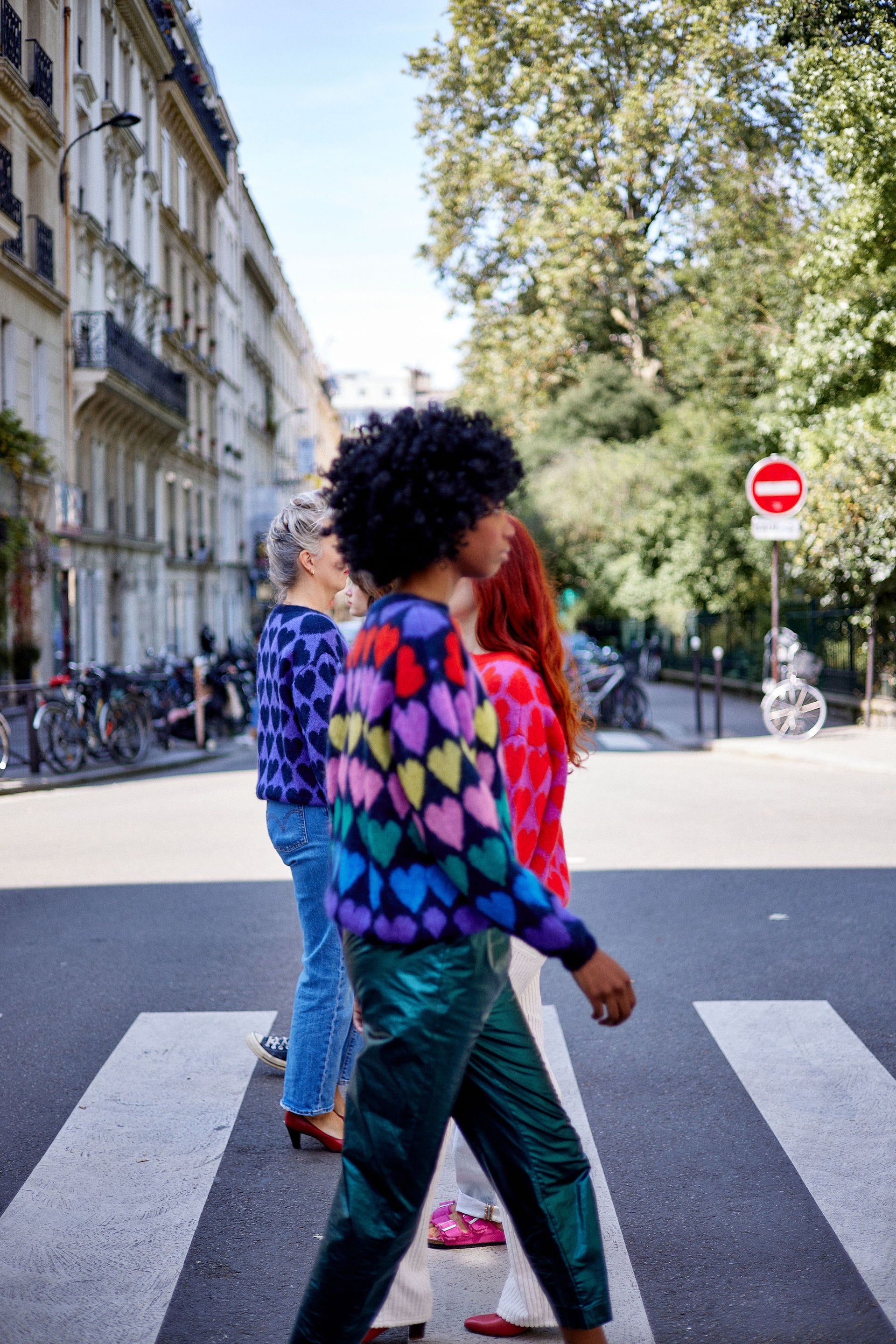 Cathy multico sweater - Mohair sweater